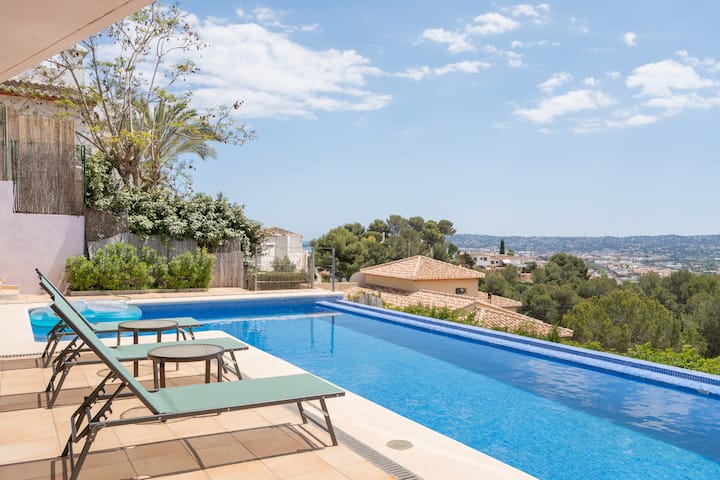 Panoramic Sea View Luxury Villa/ 7br /Private Pool - Denia