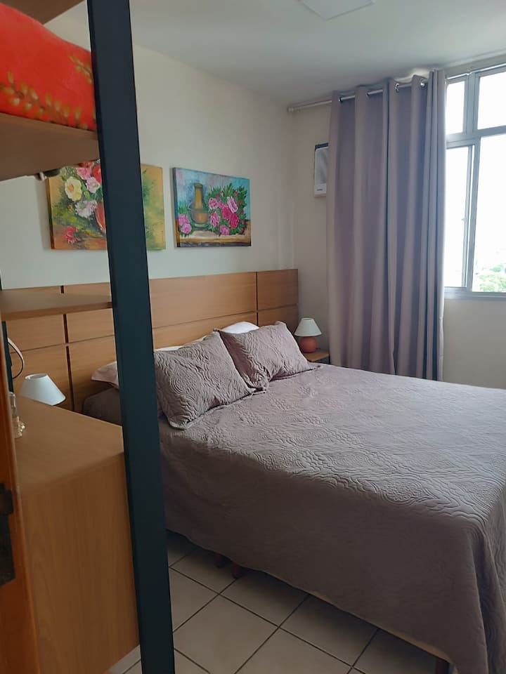 Lindo Apt 2qts Com Varanda Em Jardim Camburi - Vitoria