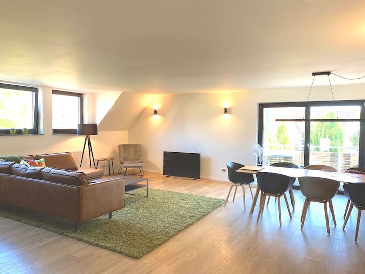 4-sterne Zertifizierte Maisonette-wohnung - Tübingen