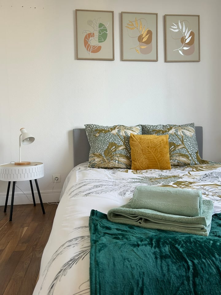 Le Champoulain, 2 Chambres, Terrasse Privée & Wifi - Auxerre