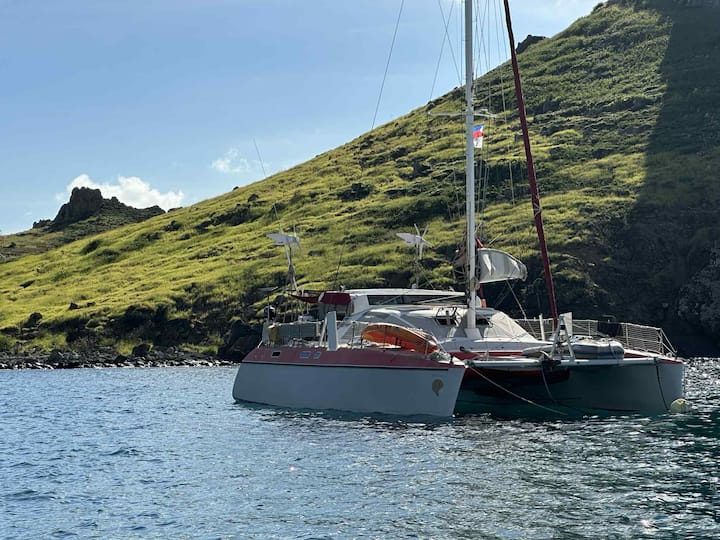 Séjour Sur Notre Catamaran Dans Une Eau Bleue - Saint Barthélemy
