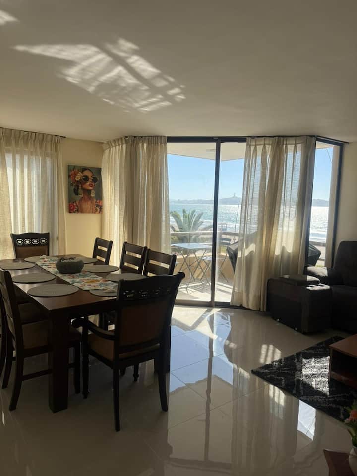 Depto En Av. Del Mar, Primera Línea. - La Serena