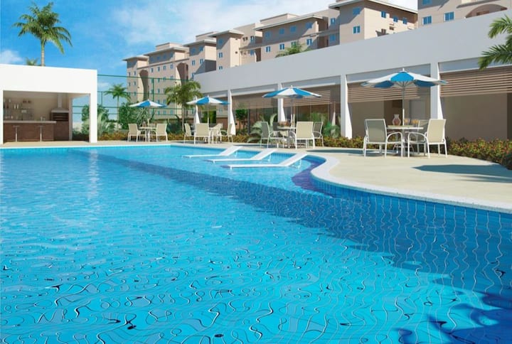 Apto Aconchegante 2/4 C/ Ar – Vog Torres Do Sul - Ilhéus