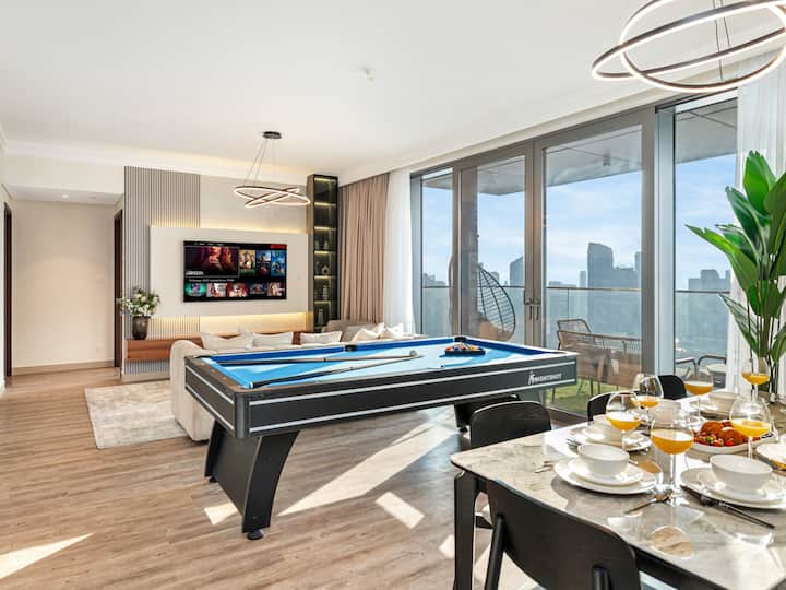 Upscale 4br Penthouse+pool Table | Nye Fireworks - Dubai