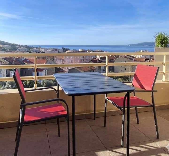 Beau Studio Avec Vue Mer - Propriano