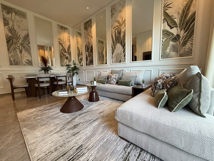 Sublime 2br Cfc Terrasse Vue Jardin Piscine - Casablanca