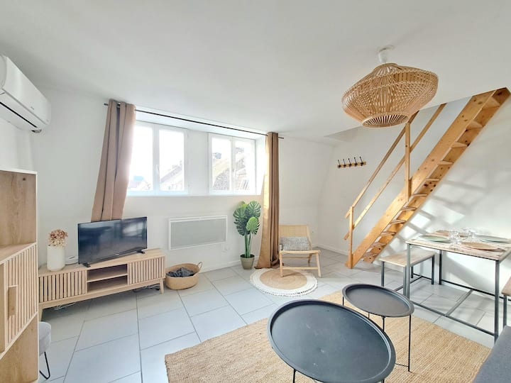 T2 En Duplex à 300 Mètres Du Métro Croix Centre - Lille