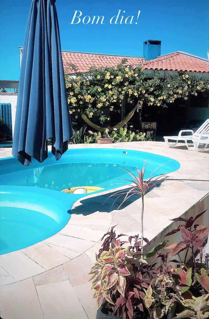 Casa, Praia, Piscina C/ Hidro, 3 Quartos C/ Ar. - Guaratuba