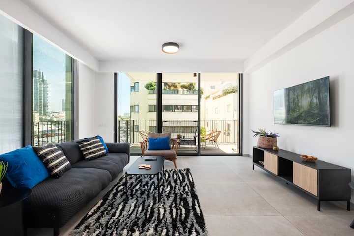 Luxury Sea View&pool 3br - Tel Aviv