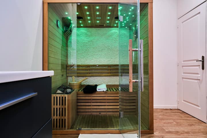 Baignoire Blanéo & Sauna, 10 Minutes De La Gare - Tourcoing