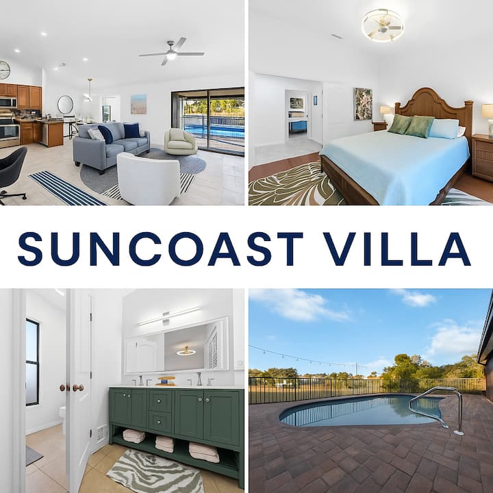 Suncoast Villa - Relaxing Getaway W Private Pool - Lakewood Ranch