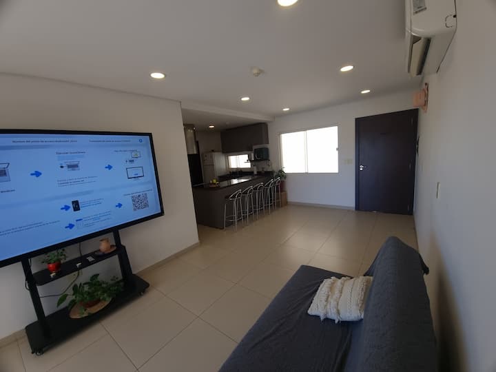 Departamento D 2 Dormitorios Y 2 Baños Con Cochera - Paraguay