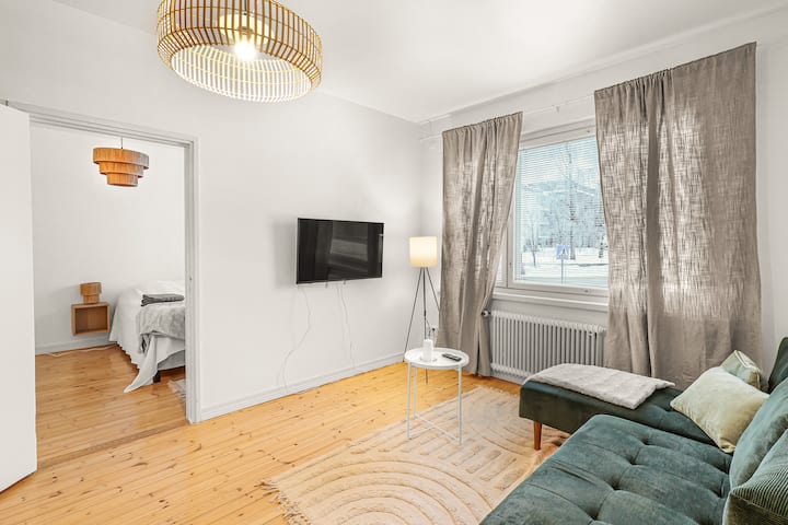 Rauhallinen Ja Viihtyisä Kolmio Oulun Keskustassa. - Oulu