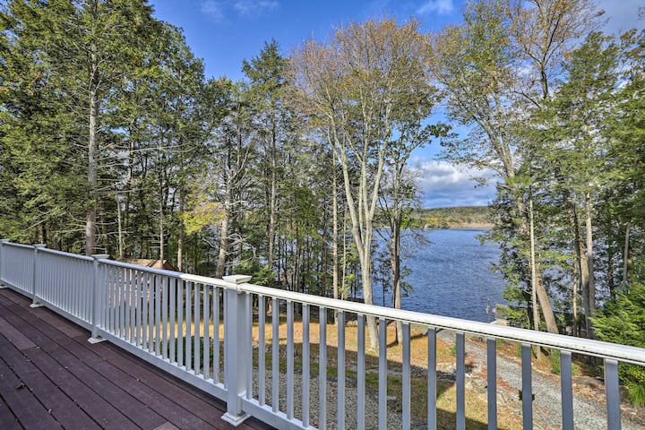 Beautiful Lakefront Retreat W/ Deck & Views! - Swartswood State Park, Swartswood