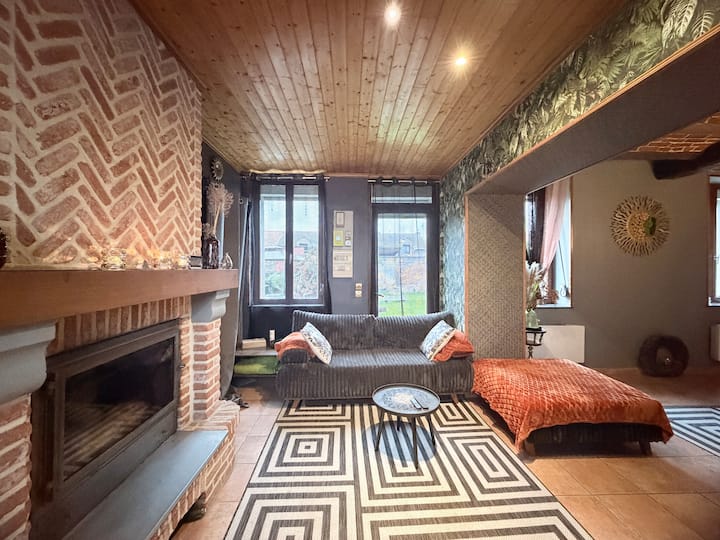 Maison Typique Du Nord Rénovée | Parking Privé | - 諾爾