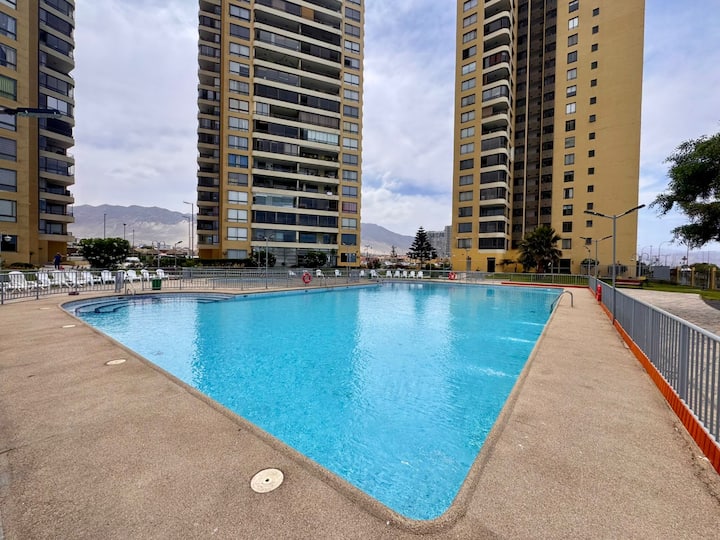 Depto. 4 Pax · Piscina · Zona Norte · 2d2b - Antofagasta