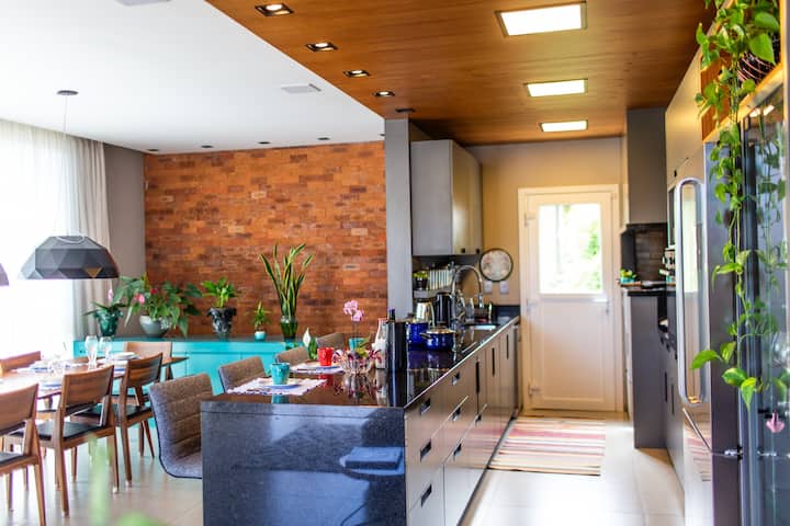 Casa Família - 10 Hóspedes - 格拉馬杜