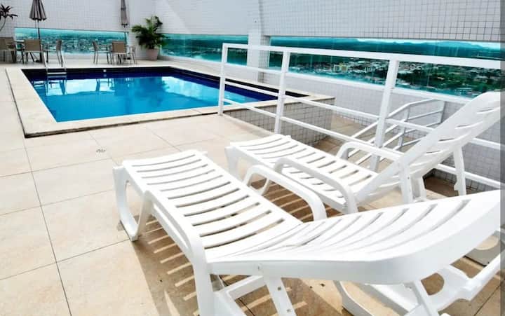 Apartamento Com Piscina Na Orla Da Atalaia - Aracaju