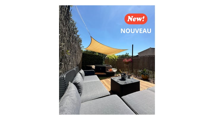Villa Le Buis Des Collines, 6p-spa-clim-parking - Nîmes