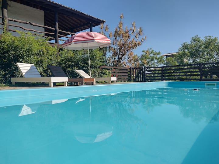 Natureza E Vista P/lagoa - Praia Do Rosa - Chalé 8 - Imbituba