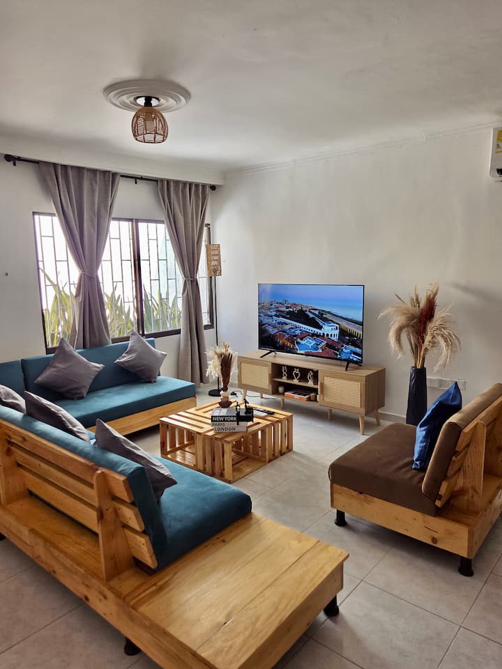 Casa Con Piscina Privada A 2 Minutos De La Playa - Cartagena