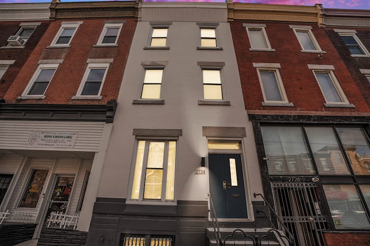 Brewerytown 4br/5ba W/ Suites For Nurses & Pros - Philadelphia, PA
