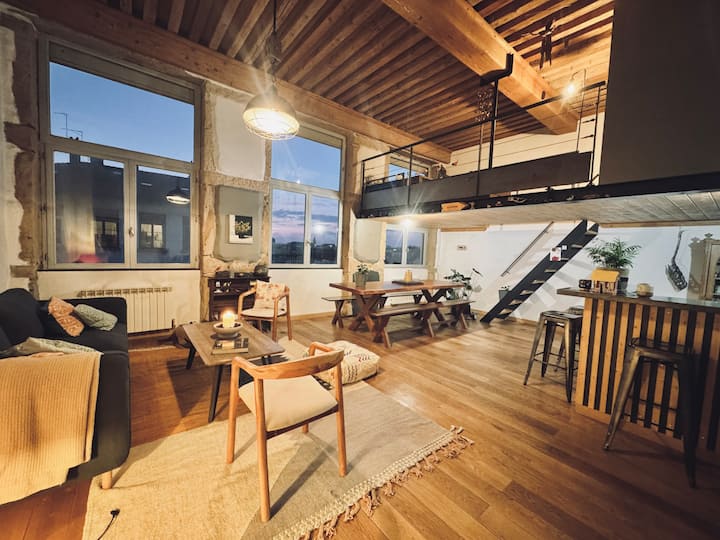 Canut Atypique, 4/5 Pers - Bureau, Salle De Jeux - Lyon