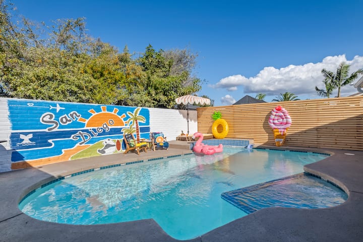 New! Pool, Sauna, Arcademovie, Seaworld Safari,sd3 - San Diego, CA