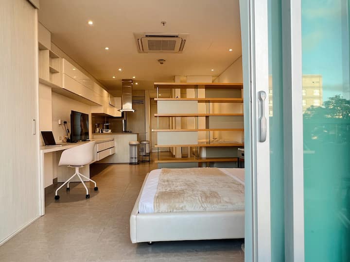 Loft De Lujo Distrito 90 - Ac / Jacuzzi / Parking - Barranquilla