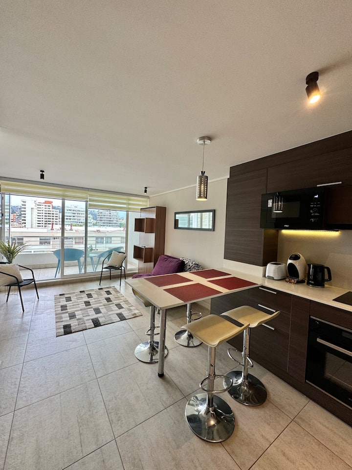Moderno Y Centrico Apartamento-viña Del Mar - Viña del Mar