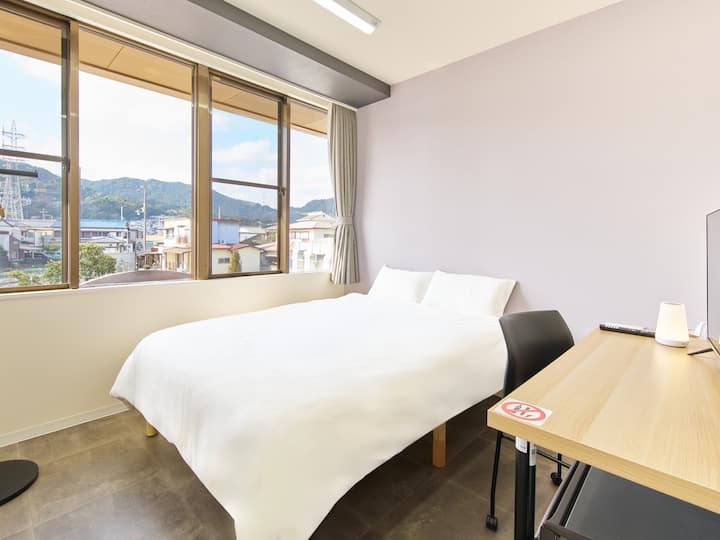 【205】スーパー近く！キッチン・洗濯機完備で長期滞在も安心／駐車場無料。11㎡　【全室禁煙】 - 신구시