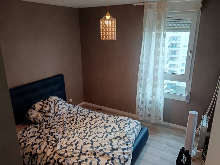 Bel Appartement Au Dernier éTage. 
Vue Part Dieu - Lyon