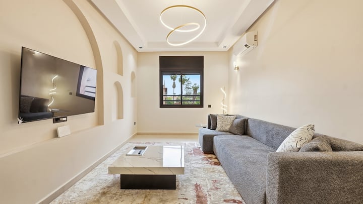 Modern 1br | 5-min Majorelle | Brand New - Marrákes
