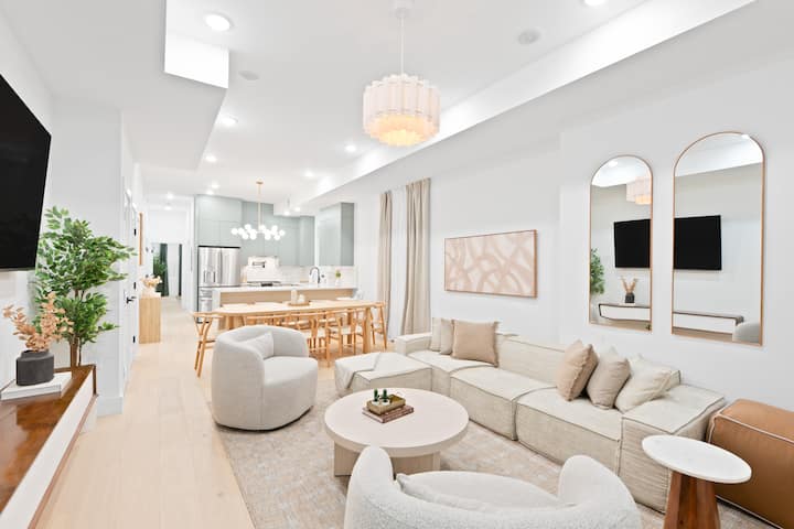 4br | Sleeps 12 | Chef's Kitchen | 20 Min Nyc! - Jersey City, NJ