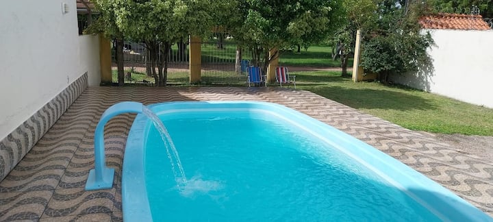 Casa Com Piscina Na Praia Do Laranjal - Pelotas