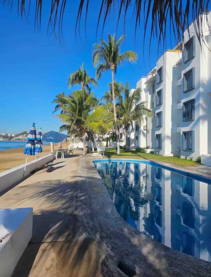 Excepcional Loft Frente A Playa Y 2 Albercas - Manzanillo