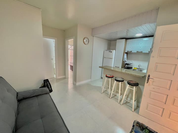 350m Praia, Apt 1 Dorm Junto A Praça C/wi-fi, - Capão da Canoa