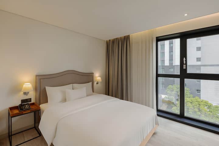 #광안리비지니스호텔 #2~3인 원룸 #더블침대1#벡스코근처호텔#광안리감성숙소#센텀시티숙소 - 부산광역시