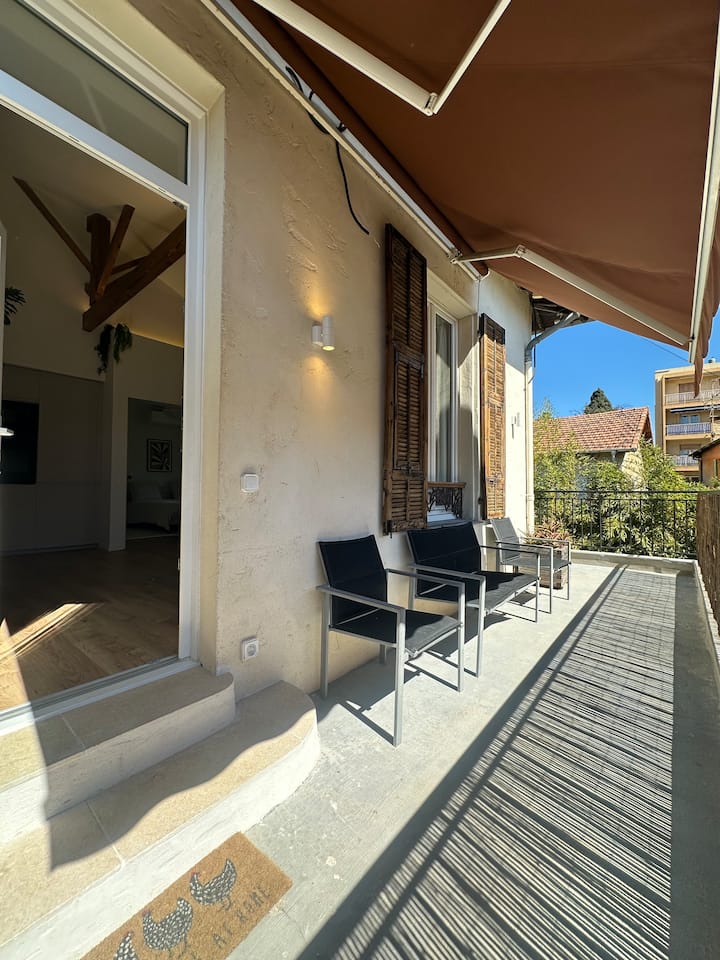 Villa Loan - Appartement Avec Jardin - Saint-Laurent-du-Var