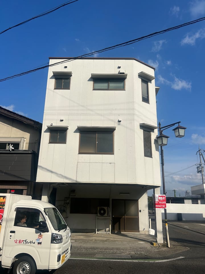 アパート2階貸切堅田駅徒歩10分 - Shiga