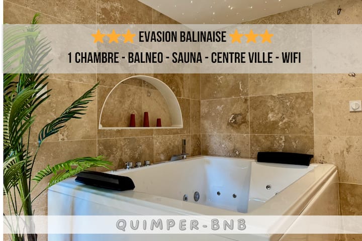 Evasion Balinaise - Balnéo Et Sauna - Quimper