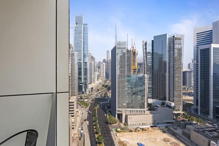 Cozy 1br Business Bay • Walk To Metro & Downtown - Dubaï