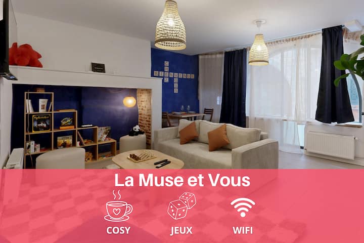 Expat Renting - La Muse Et Vous - Cosy- Wifi - Cahors