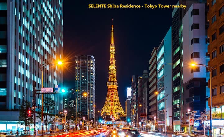 New![s3]tokyotower/2br+living Room/4 Train Station - Roppongi