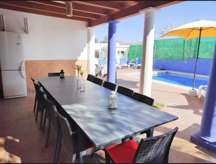 Chalet Vacacional Con Piscina Privada - 론다