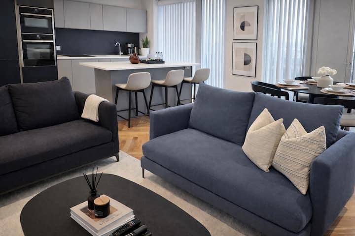 Lux 2br Deansgate Apt With Views: 1-3 Months Rates - Manchester