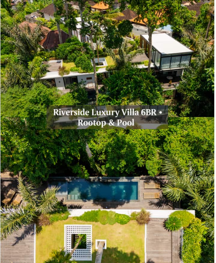 *New* Riverside Luxury Villa 6br • Rooftop & Pool - Australia