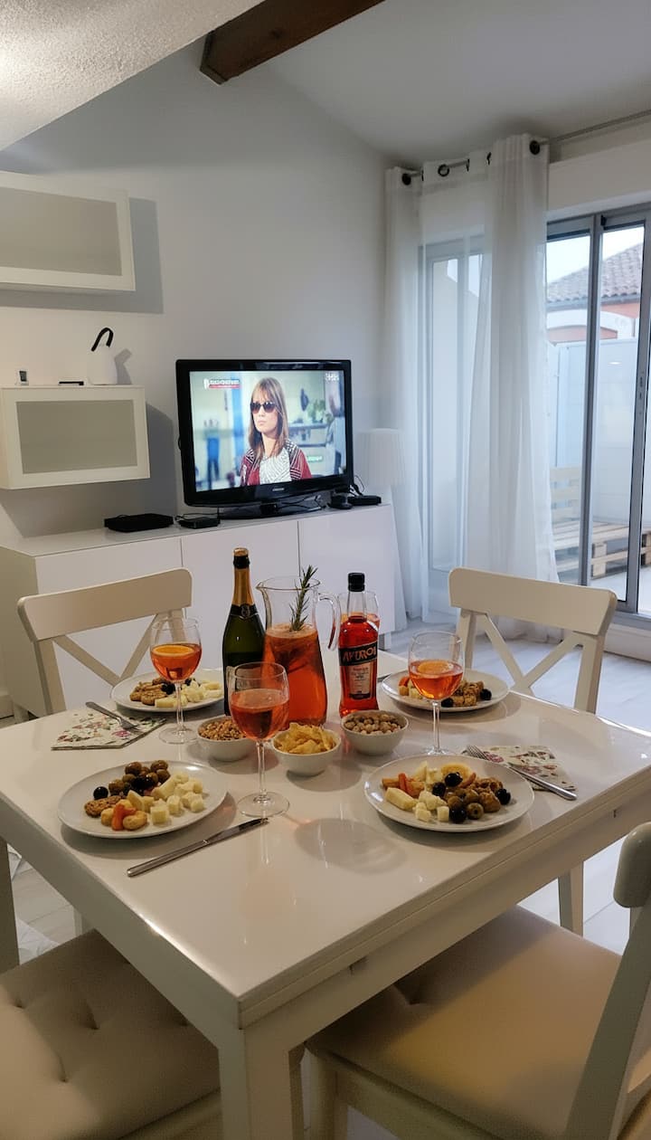 ÉLégant Duplex Avec Terrasse Et Parking - Sète