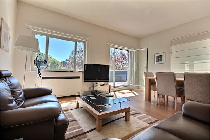 Penthouse Brugmann | Rooftop, Vue, Parc, Calme - Brussels
