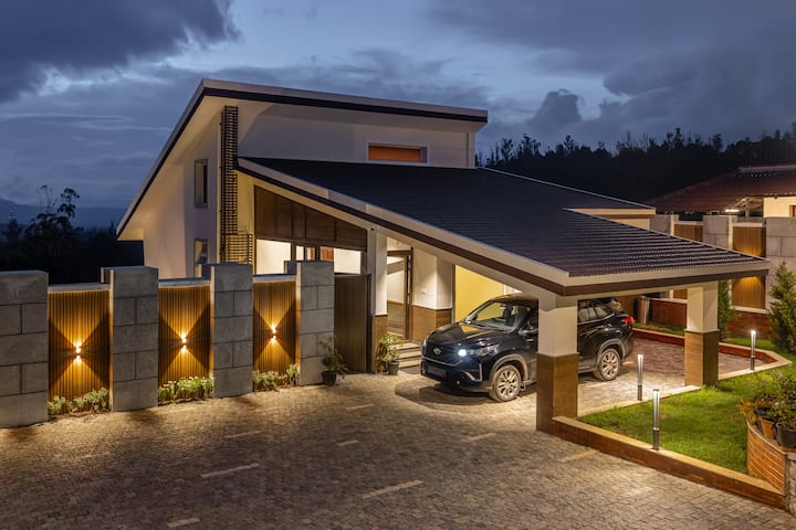 Sitare Serene Villa | 3bhk | Elegant Garden Villa - Ooty